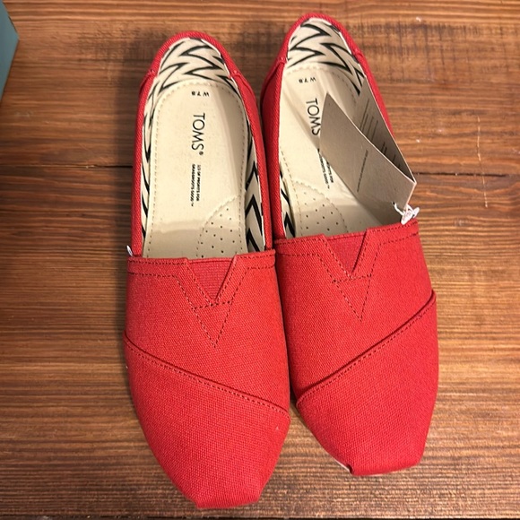 Toms | Shoes | Nib Red Toms | Poshmark